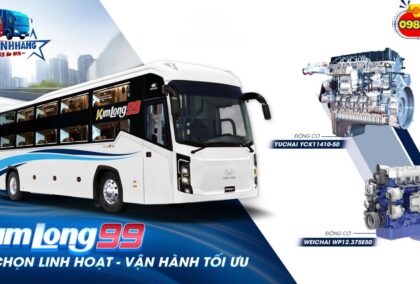Xe khách giường nằm Kim Long 99 24 Phòng + 2 Ghế - Sẵn xe giao ngay