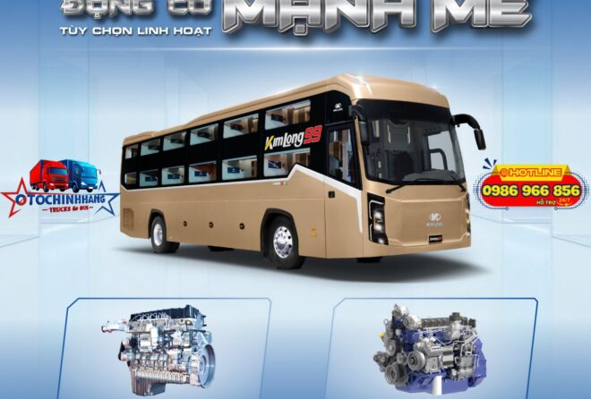 Xe khách giường nằm Kim Long 99 24 Phòng + 2 Ghế - Sẵn xe giao ngay