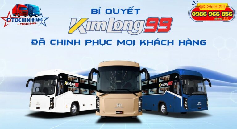 Xe khách giường nằm Kim Long 99 24 Phòng + 2 Ghế - Sẵn xe giao ngay