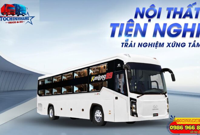 Xe khách giường nằm Kim Long 99 24 Phòng + 2 Ghế - Sẵn xe giao ngay